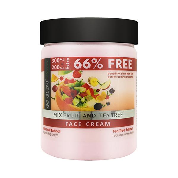 Buy Berina Go Glow By Berina Mix Fruit & Tea Tree Face Cream 500 ml ...