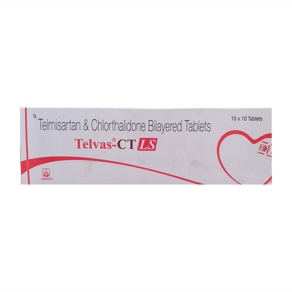 Telvas CT LS Tablet 10'S : Price, Uses, Side Effects | Netmeds