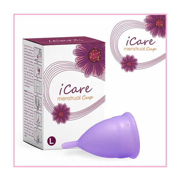 Buy iCare Hygienic Menstrual Cup (Above 25 Years of Age Or After ...
