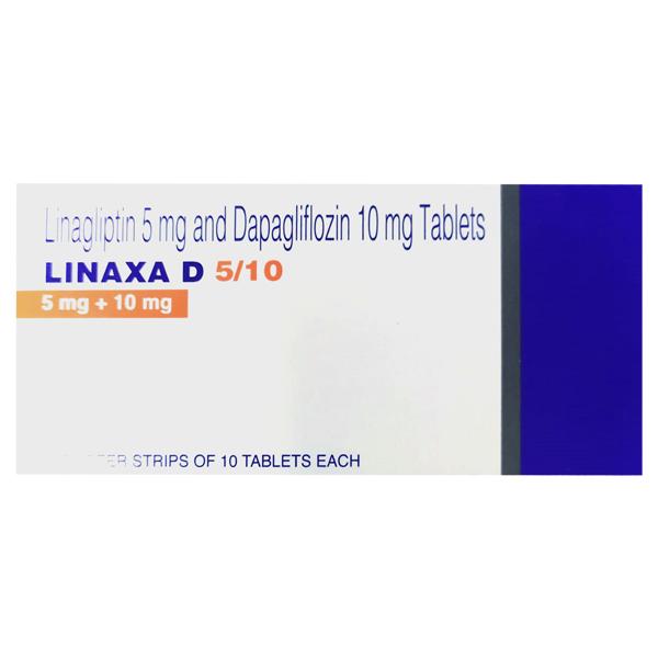 Buy LINAXA D 5/10 Tablet 10's Online at Upto 25% OFF | Netmeds