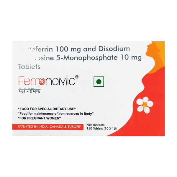 Buy FERRONOMIC Tablet 15's Online | Netmeds