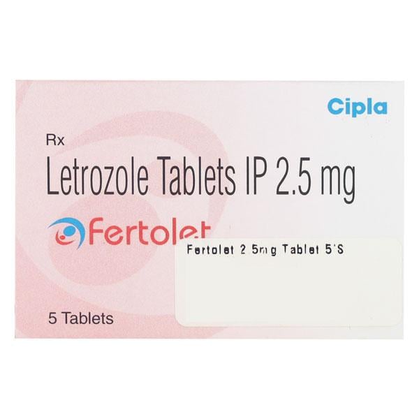 Buy Fertolet 2.5mg Tablet 5'S Online at Upto 25% OFF | Netmeds