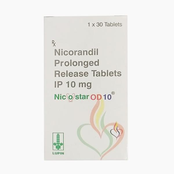 Buy NICOSTAR OD 10mg Tablet 30's Online at Upto 25% OFF | Netmeds