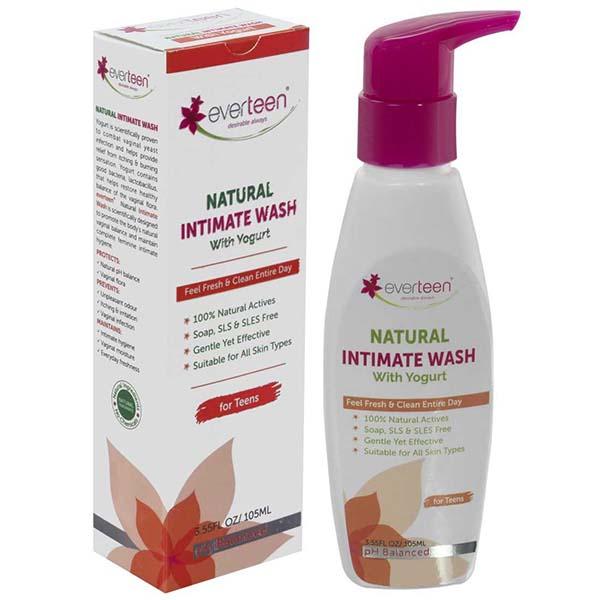 Buy everteen Yogurt Natural Intimate Wash for Feminine Intimate Hygiene ...