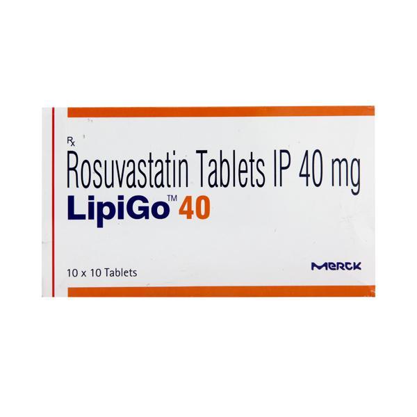 Lipigo 40mg Tablet 10'S Price, Uses, Side effects, Substitutes | Netmeds