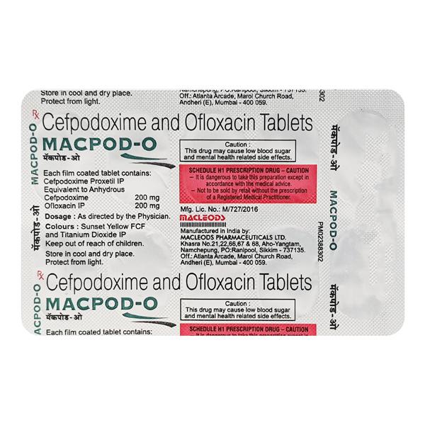 Macpod O Tablet 10'S - Price, Uses, Side Effects | Netmeds