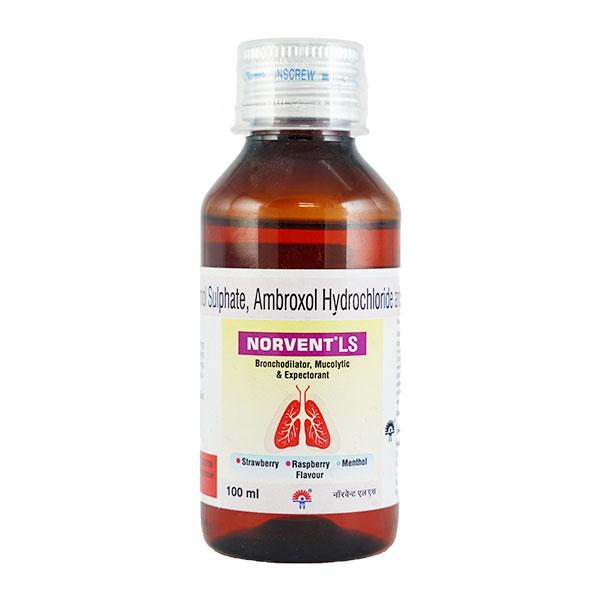 NORVENT LS STRAWBERRY FLAVOUR Syrup 100ml Price, Uses, Side effects ...
