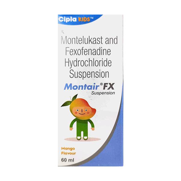 Buy MONTAIR FX MANGO FLAVOUR Suspension 60ml Online at Upto 25% OFF ...