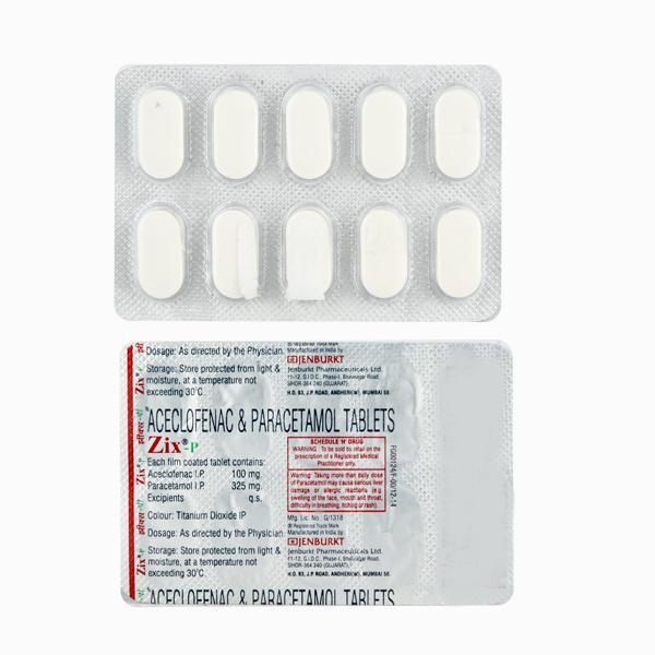 Buy ZIX P Tablet 10'S Online at Upto 25% OFF | Netmeds