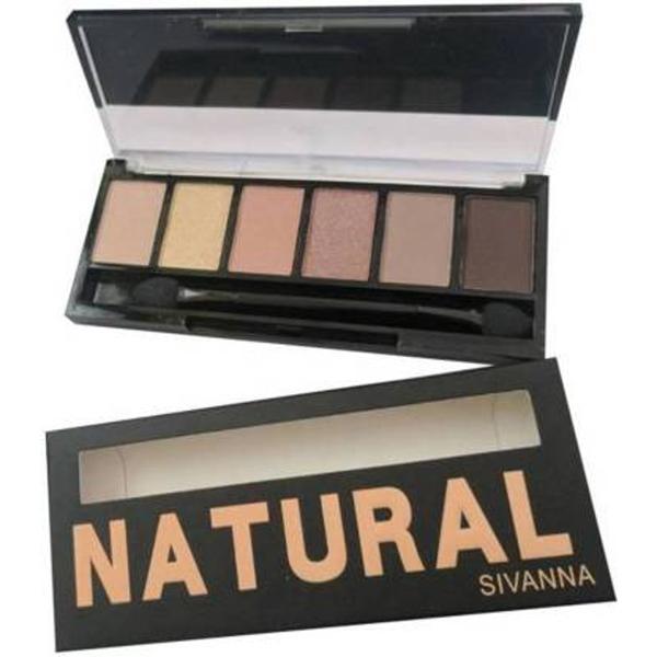 Buy Sivanna Colors 6 Color Natural Eyeshadow Palette - HF312 05 20 gm ...