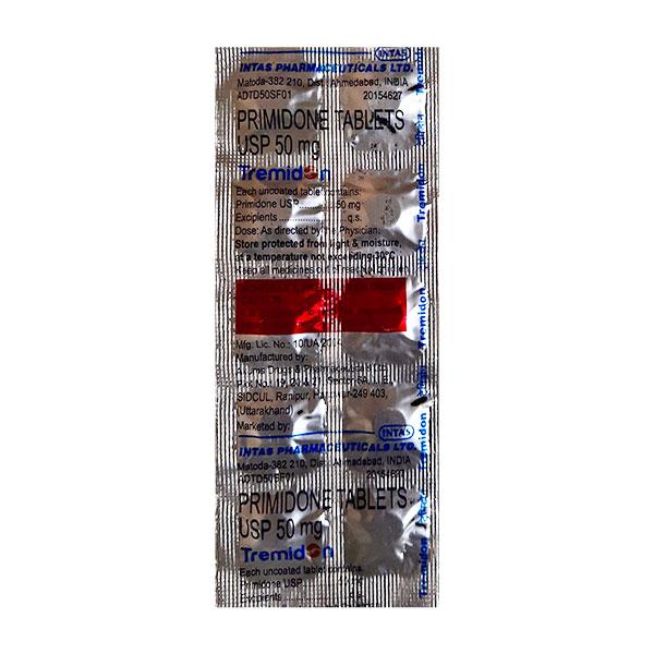 TREMIDON Tablet 10's - Price, Uses, Side Effects, and Substitutes | Netmeds