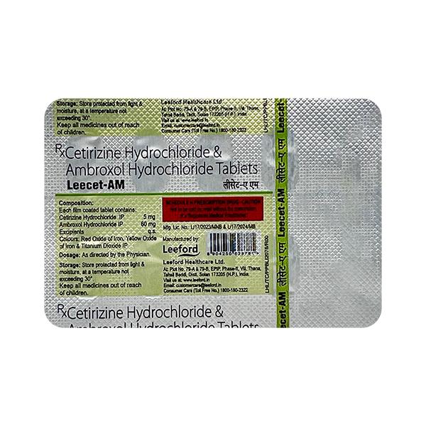 LEECET AM Tablet 10's