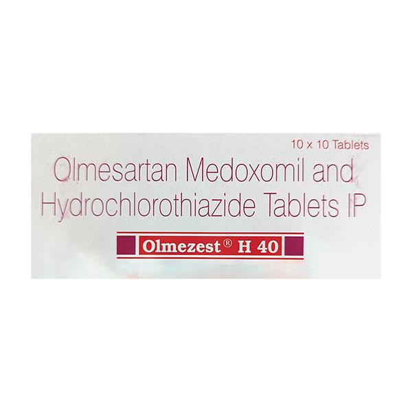 Olmezest H 40mg Tablet 10'S : Price, Uses, Side Effects | Netmeds