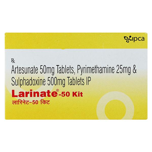 Larinate 50mg Kit 1'S Price, Uses, Side effects, Substitutes | Netmeds