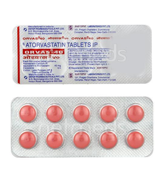 Buy Orvas 40mg Tablet 10'S Online at Upto 25% OFF | Netmeds