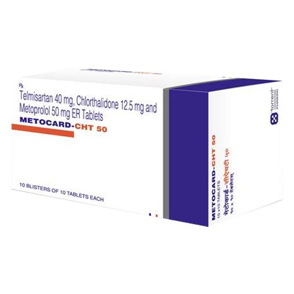 METOCARD CHT 50 Tablet 10's : Price, Uses, Side Effects | Netmeds