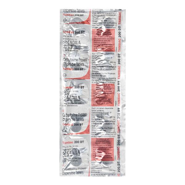 Tambac DT 200mg Tablet 10'S - Price, Uses, Side Effects | Netmeds