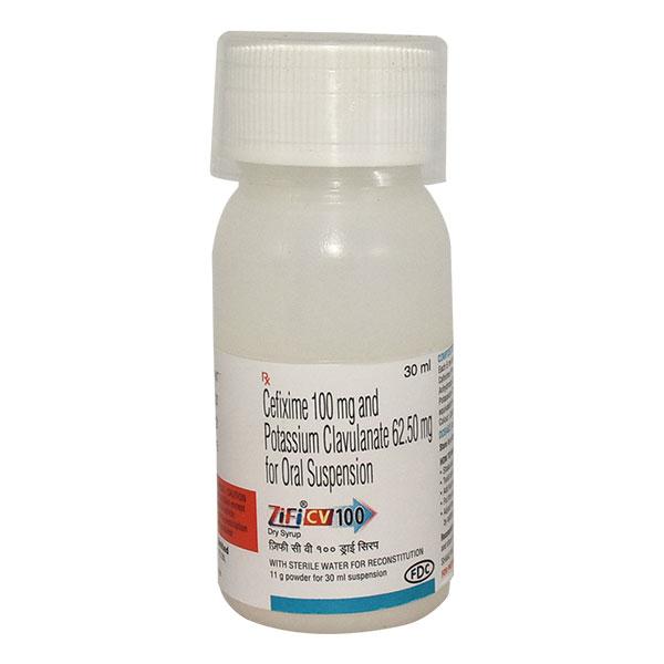 Zifi CV 100mg Dry Syrup 30ml : Price, Uses, Side Effects | Netmeds