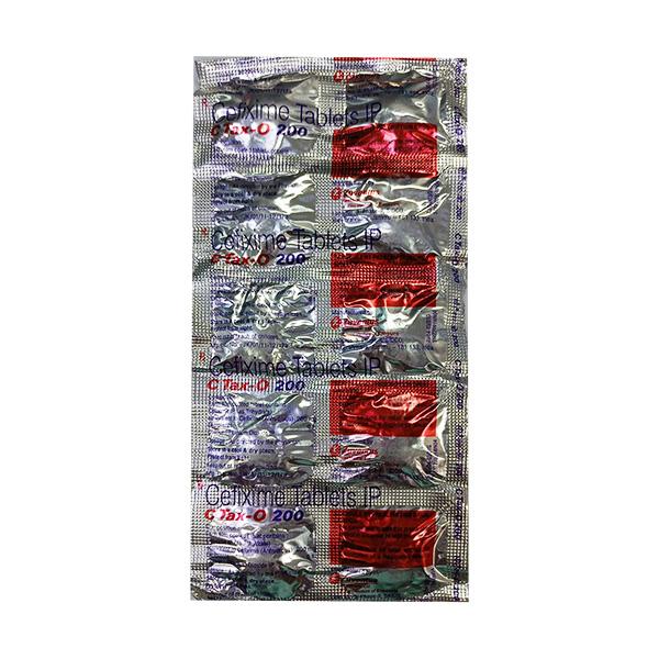 C Tax O 200mg Tablet 10'S : Price, Uses, Side Effects | Netmeds