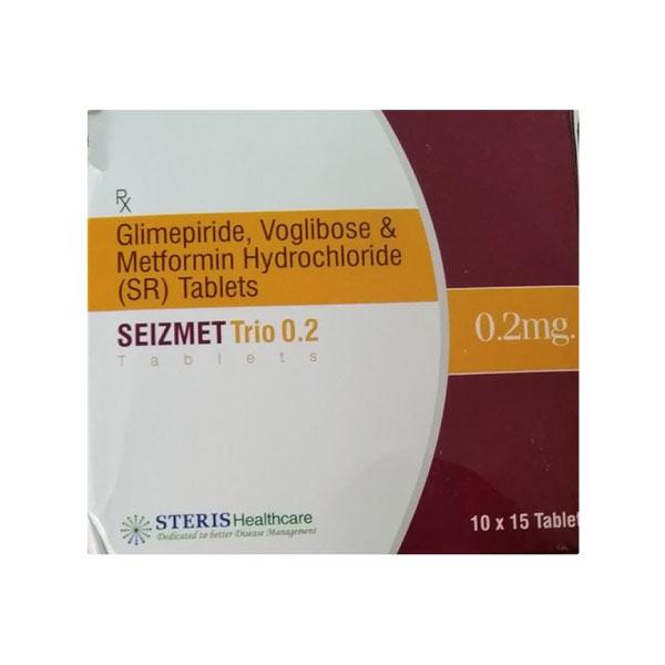 SEIZMET TRIO 0.2 Tablet 15's Price, Uses, Side effects, Substitutes ...