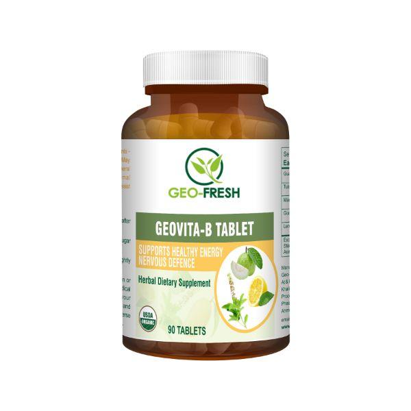 Buy Geo-Fresh Organic Geovita B 750 mg Tablet 90's Online at Discounted ...