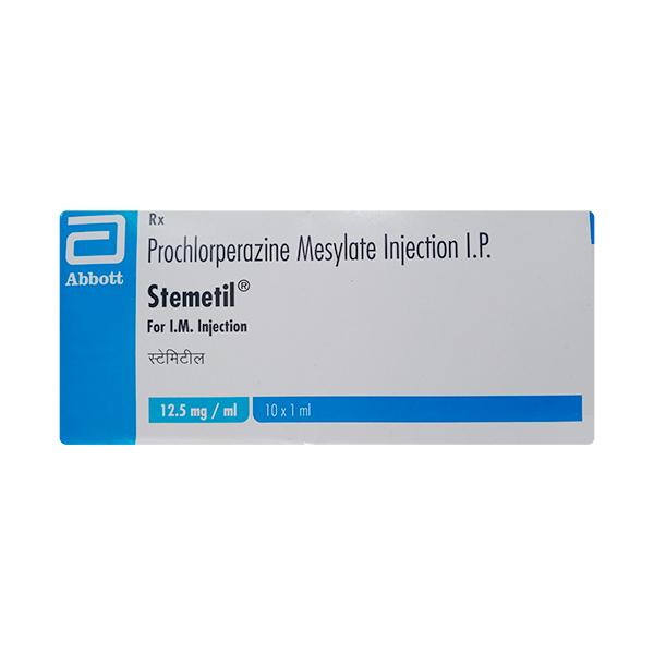 Stemetil 12.5mg Injection 1ml - Price, Uses, Side Effects | Netmeds