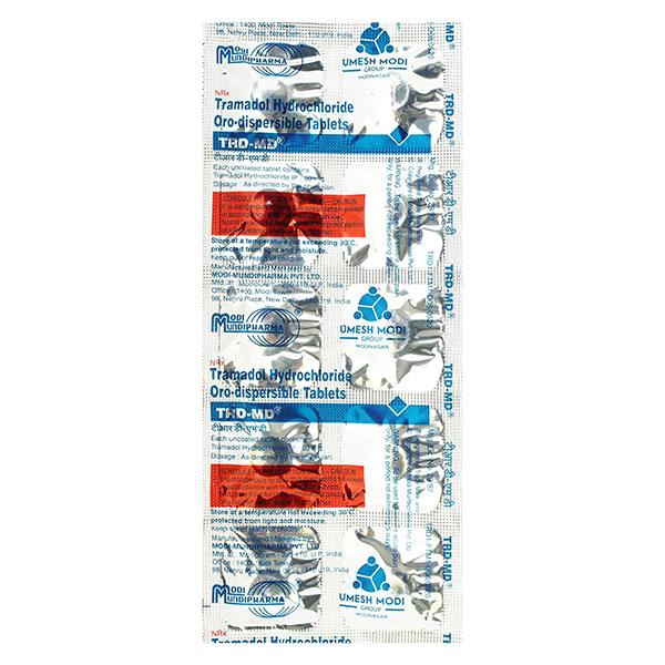 TRD MD 50mg Tablet 10'S - Price, Uses, Side Effects, and Substitutes ...