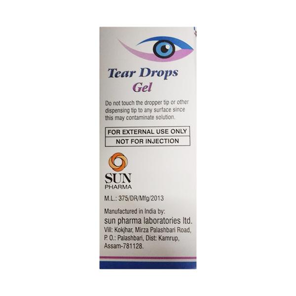 tear drops eye drops composition