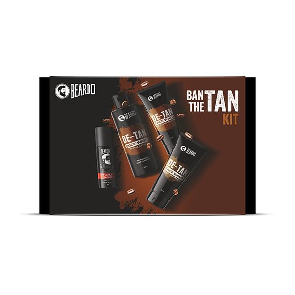 Buy Beardo Ban The Tan Kit For Men Face Wash, Body Wash, Face Scrub and ...