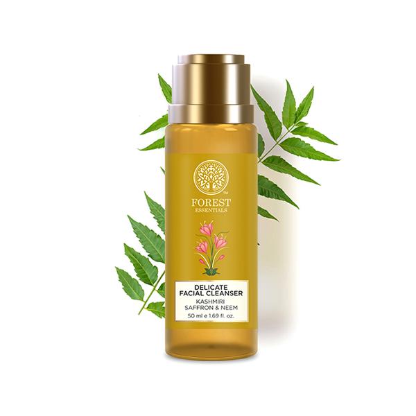 Buy Forest Essentials Delicate Facial Cleanser Kashmiri Saffron ...