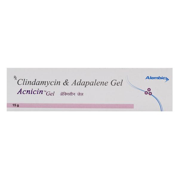Acnicin Gel 15gm Price, Uses, Side effects, Substitutes | Netmeds