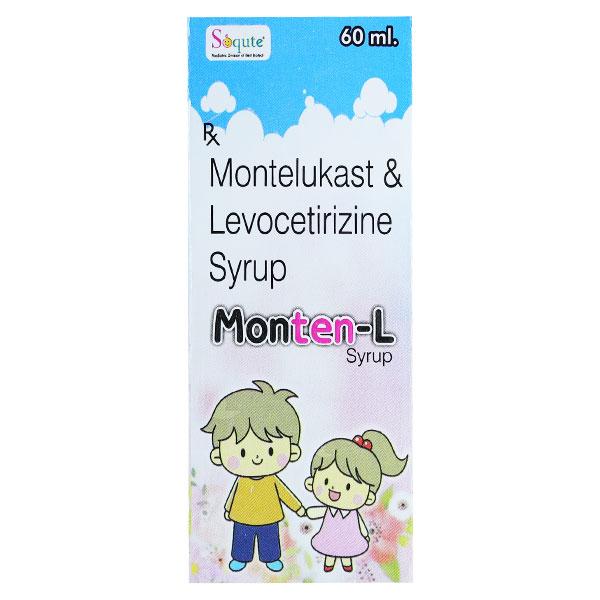 MONTEN L Syrup 60ml Price, Uses, Side effects, Substitutes | Netmeds