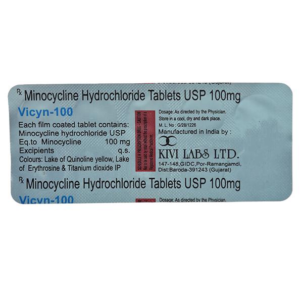 Buy VICYN 100 Tablet 10's Online at Upto 25% OFF | Netmeds