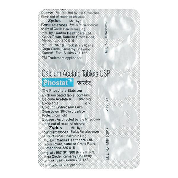 Phostat Tablet 10'S - Buy Medicines online at Best Price from Netmeds.com
