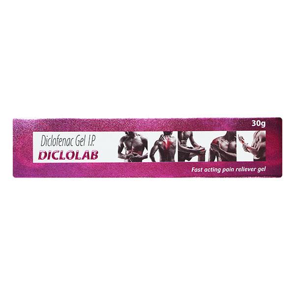 DICLOLAB Gel 30gm Price, Uses, Side effects, Substitutes | Netmeds