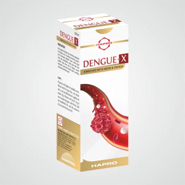 Buy Hapro Dengue - X Enriched With Neem And Papaya Syrup 500 ml Online ...