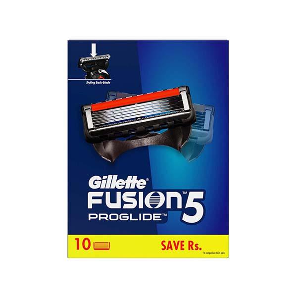 Buy Gillette Fusion Proglide Blades for men - 10 count for Perfect ...