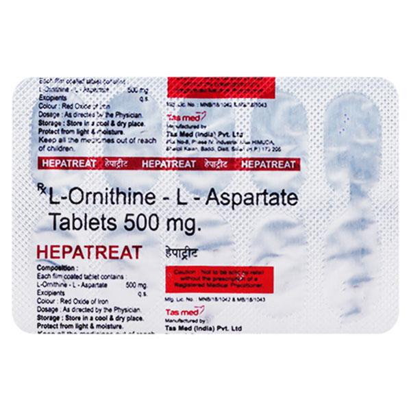 Buy HEPATREAT Tablet 10's Online at Upto 25% OFF | Netmeds