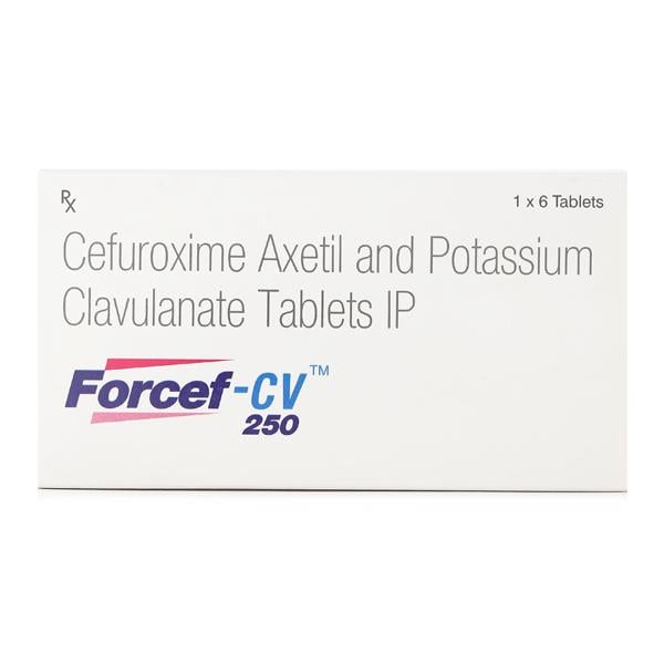 Forcef CV 250mg Tablet 6'S : Price, Uses, Side Effects | Netmeds