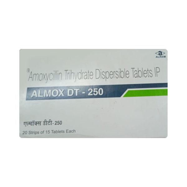 ALMOX DT 250 Tablet 15's Price, Uses, Side effects, Substitutes | Netmeds
