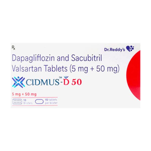 CIDMUS D 50 Tablet 10's
