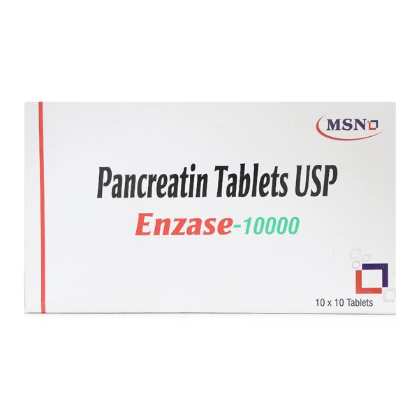 Enzase 10000 Tablet 10'S : Price, Uses, Side Effects | Netmeds