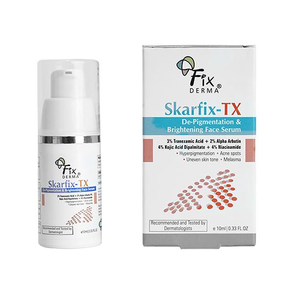 Fixderma Skarfix TX Serum 3% Tranexamic Acid +2% Alpha Arbutin + 4% ...