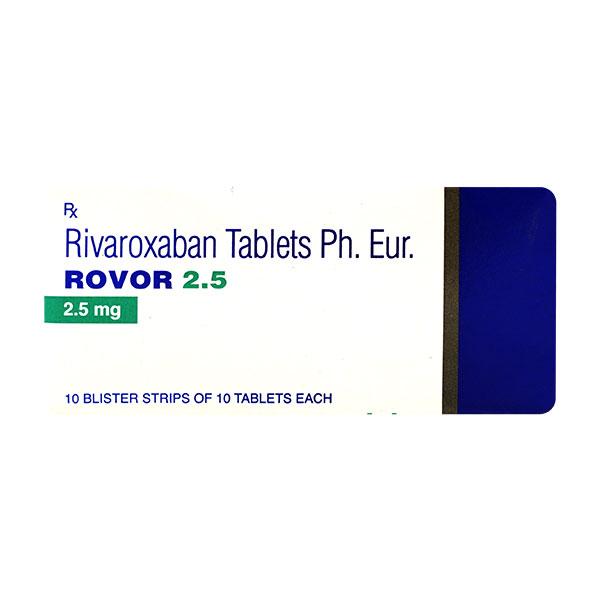 ROVOR 2.5 Tablet 10's Price, Uses, Side effects, Substitutes | Netmeds