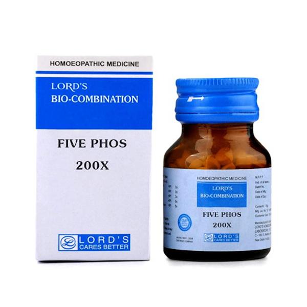 Buy Lord's Bio-Chemic Five Phos 200X Tablet 25 gm Online at Discounted ...