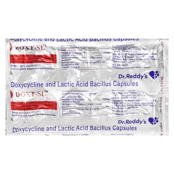 Buy Doxt SL Capsule 10'S Online at Upto 25% OFF | Netmeds