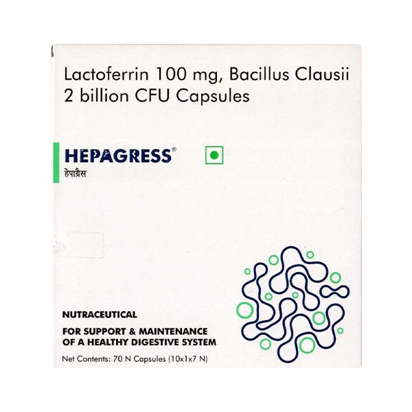 HEPAGRESS Capsule 7's Price, Uses, Side effects, Substitutes | Netmeds