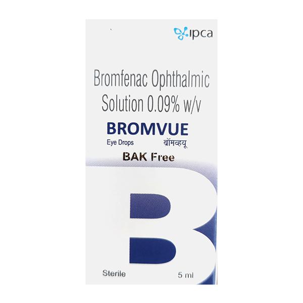 BROMVUE BAK FREE Eye Drops 5ml Price, Uses, Side effects, Substitutes ...