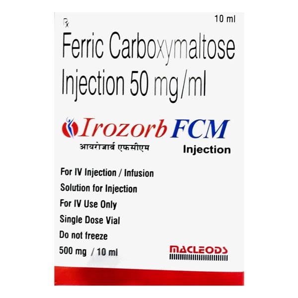 Buy IROZORB FCM Injection 10ml Online at Upto 25% OFF | Netmeds