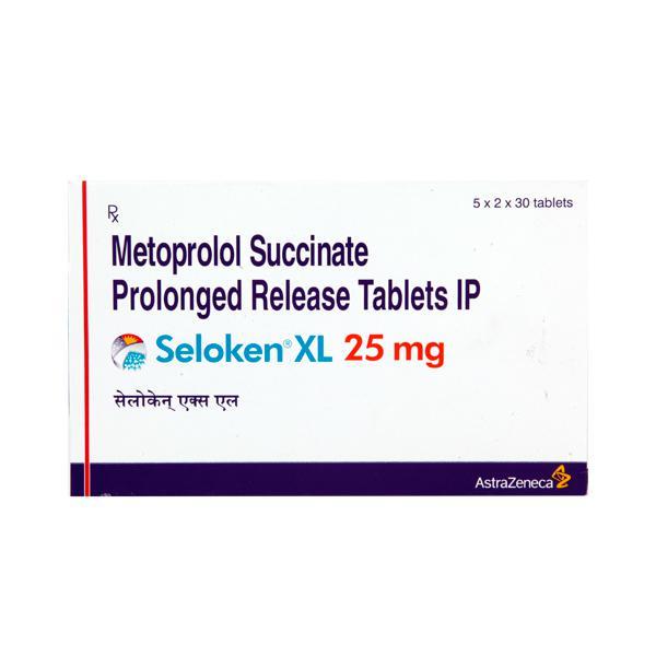 Seloken XL 25mg Tablet 30'S : Price, Uses, Side Effects | Netmeds